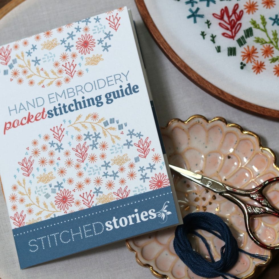 Your FREE Printable Pocket Guide to Embroidery Stitches | Stitched ...